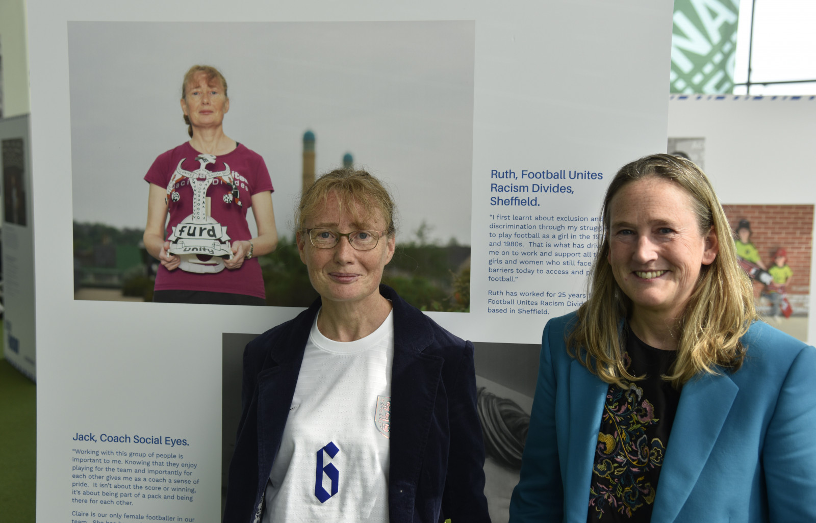FURD’s Ruth features in women’s football exhibition at the National ...