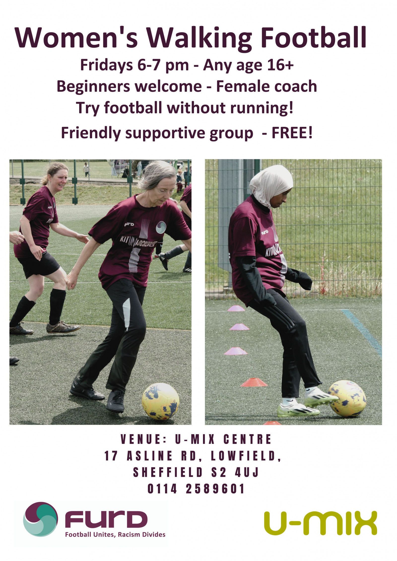 Women’s walking football | FURD
